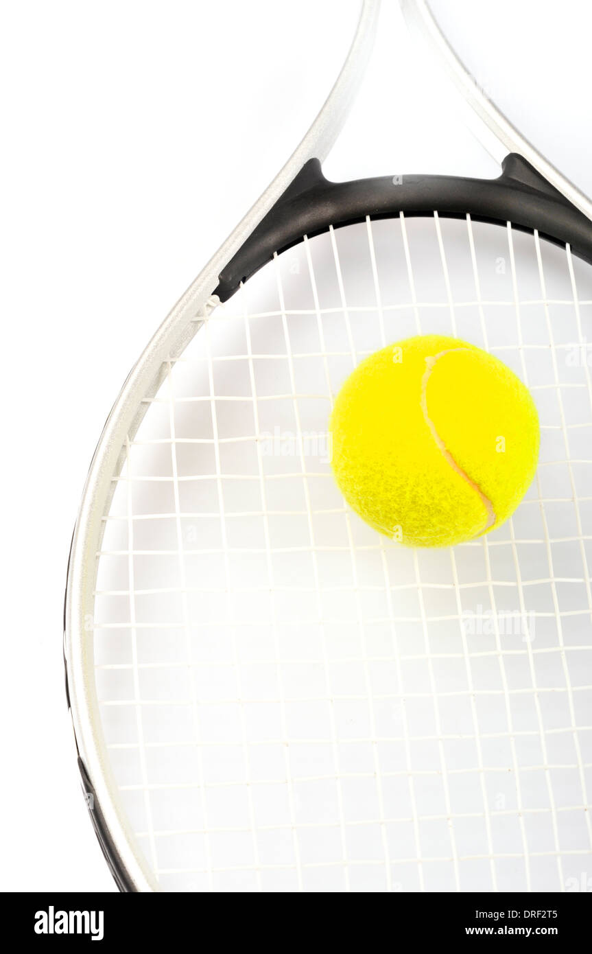 Tennis racket ball hi-res stock photography and images - Alamy
