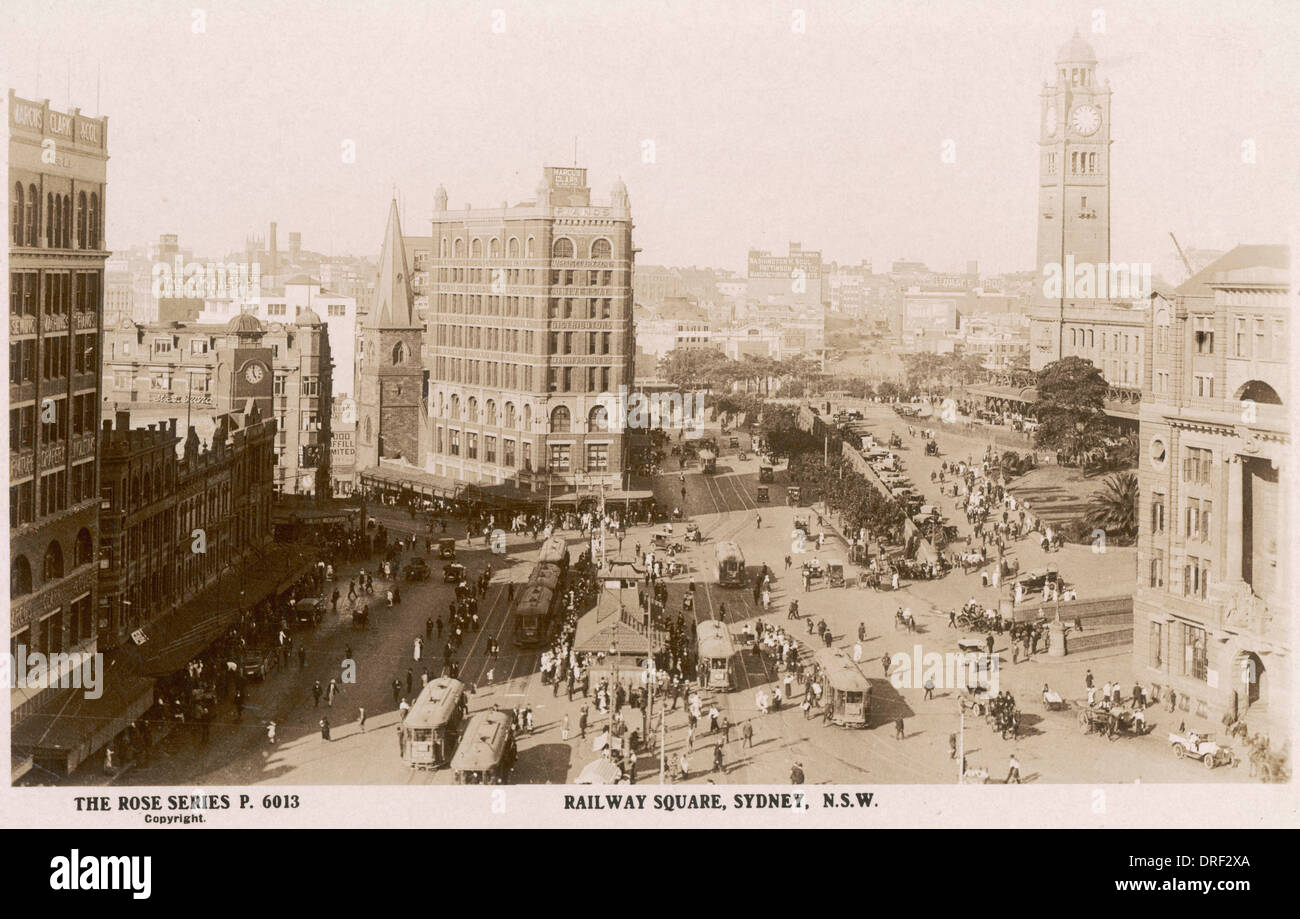 Railway square sydney hi-res stock photography and images - Alamy