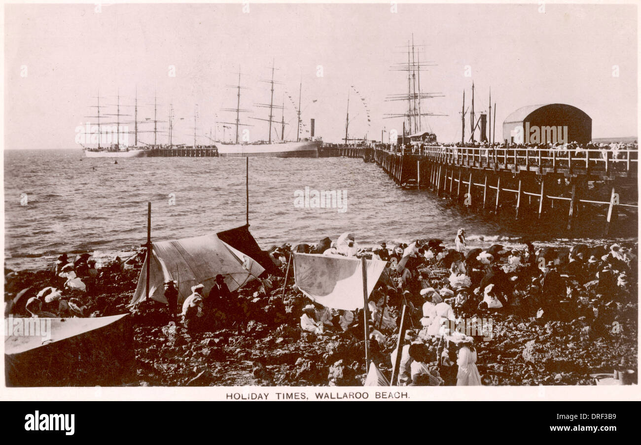 Wallaroo Beach, South Australia Stock Photo - Alamy