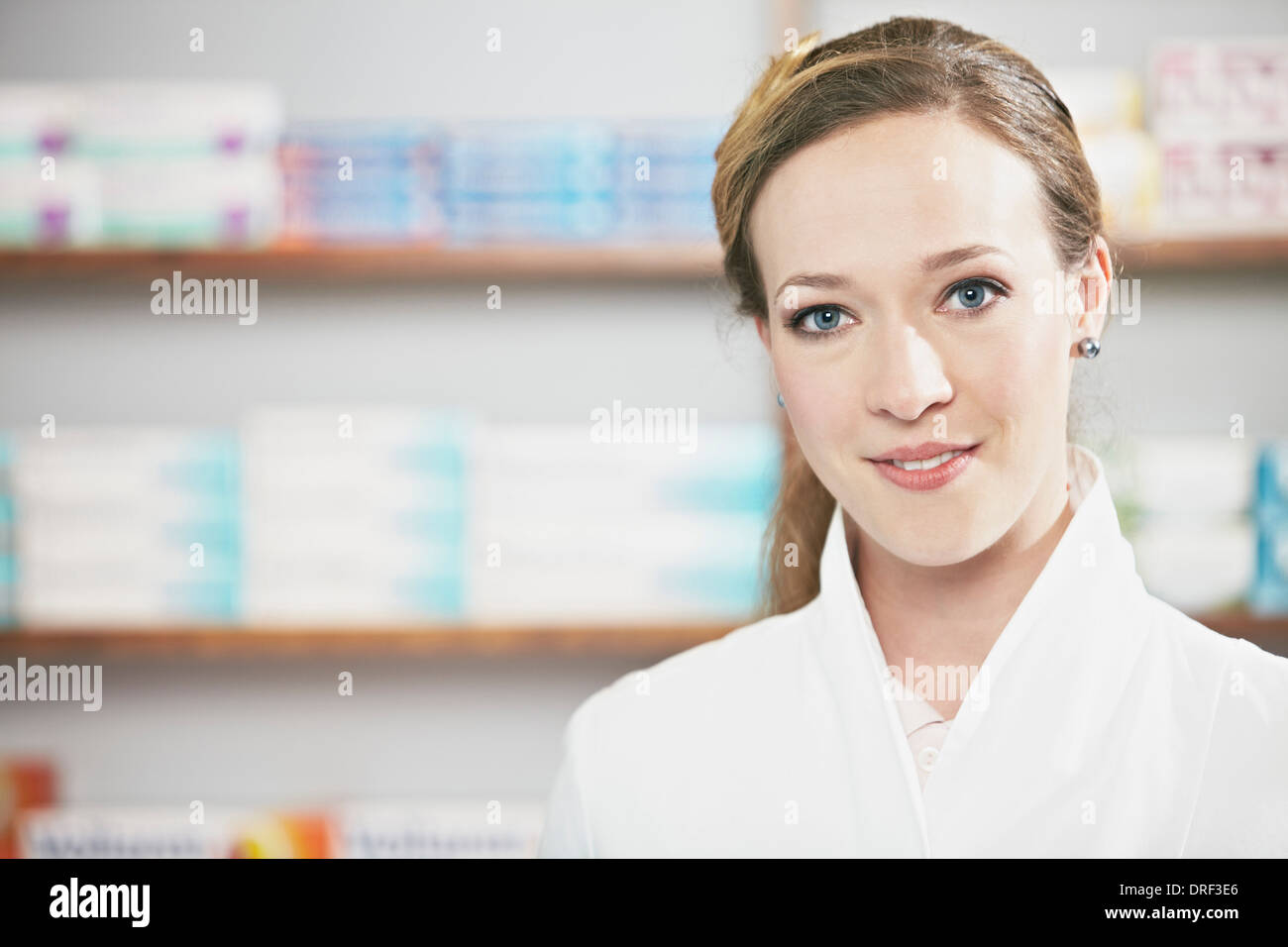 Female Pharmacist, Portrait, Munich, Bavaria, Germany Stock Photo - Alamy
