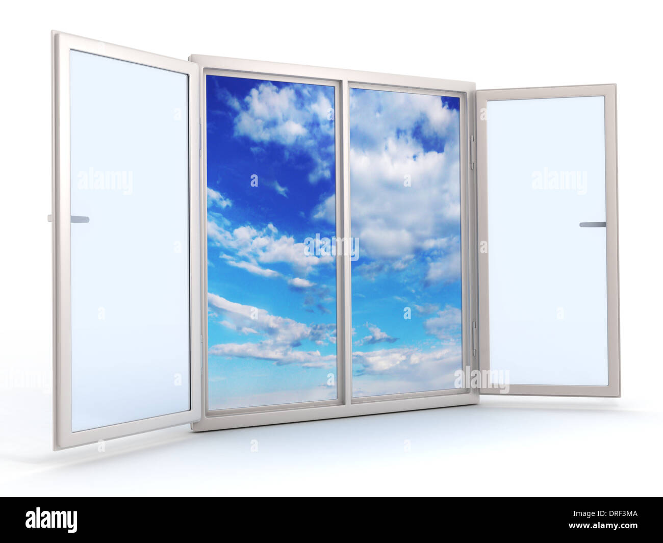View window in house Cut Out Stock Images & Pictures - Alamy