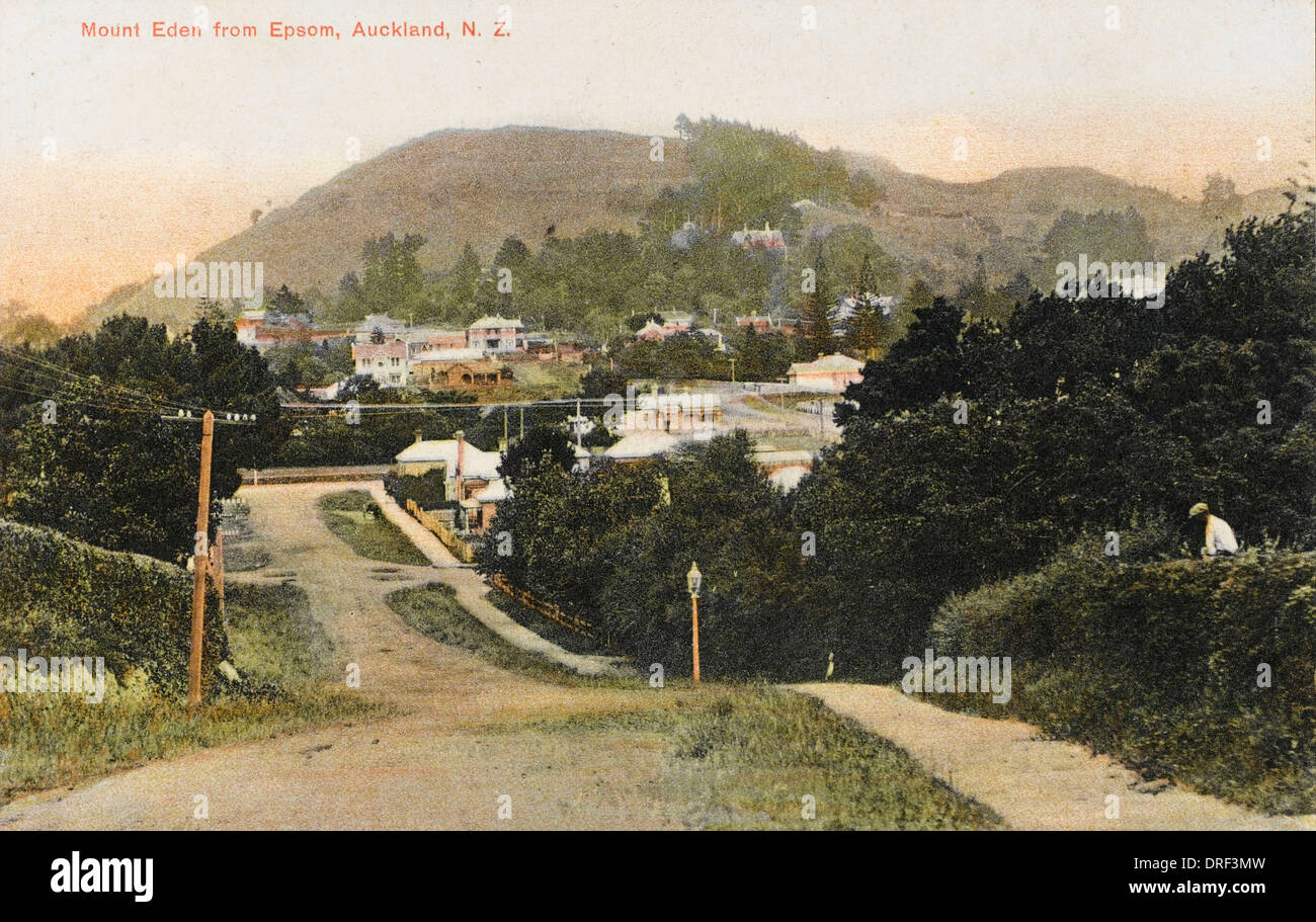 Mount Eden, New Zealand Stock Photo - Alamy