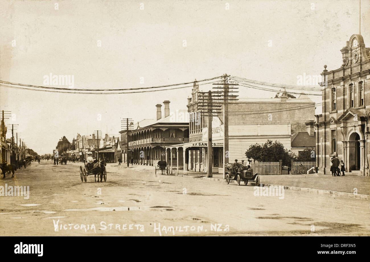 Hamilton victoria street new zealand hi-res stock photography and images - Alamy