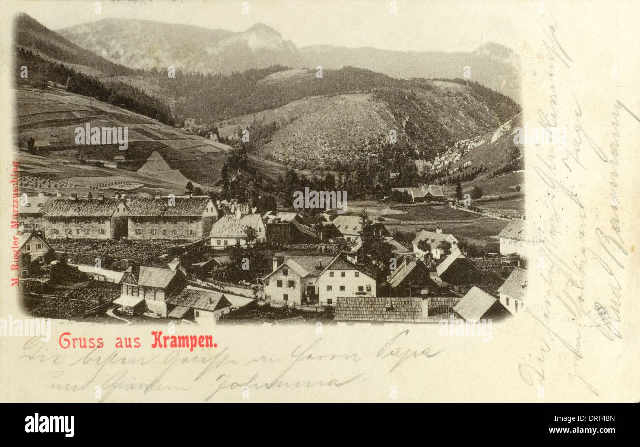 Krampen im Murztal - Austria Stock Photo - Alamy