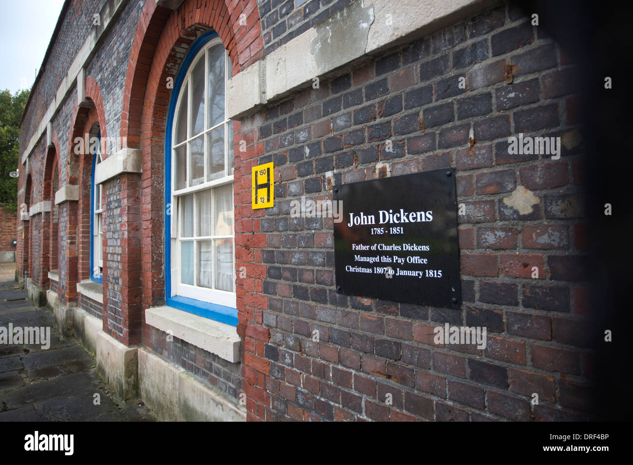 Location where John Dickens father of Charles Dickens worked as a clerk ...