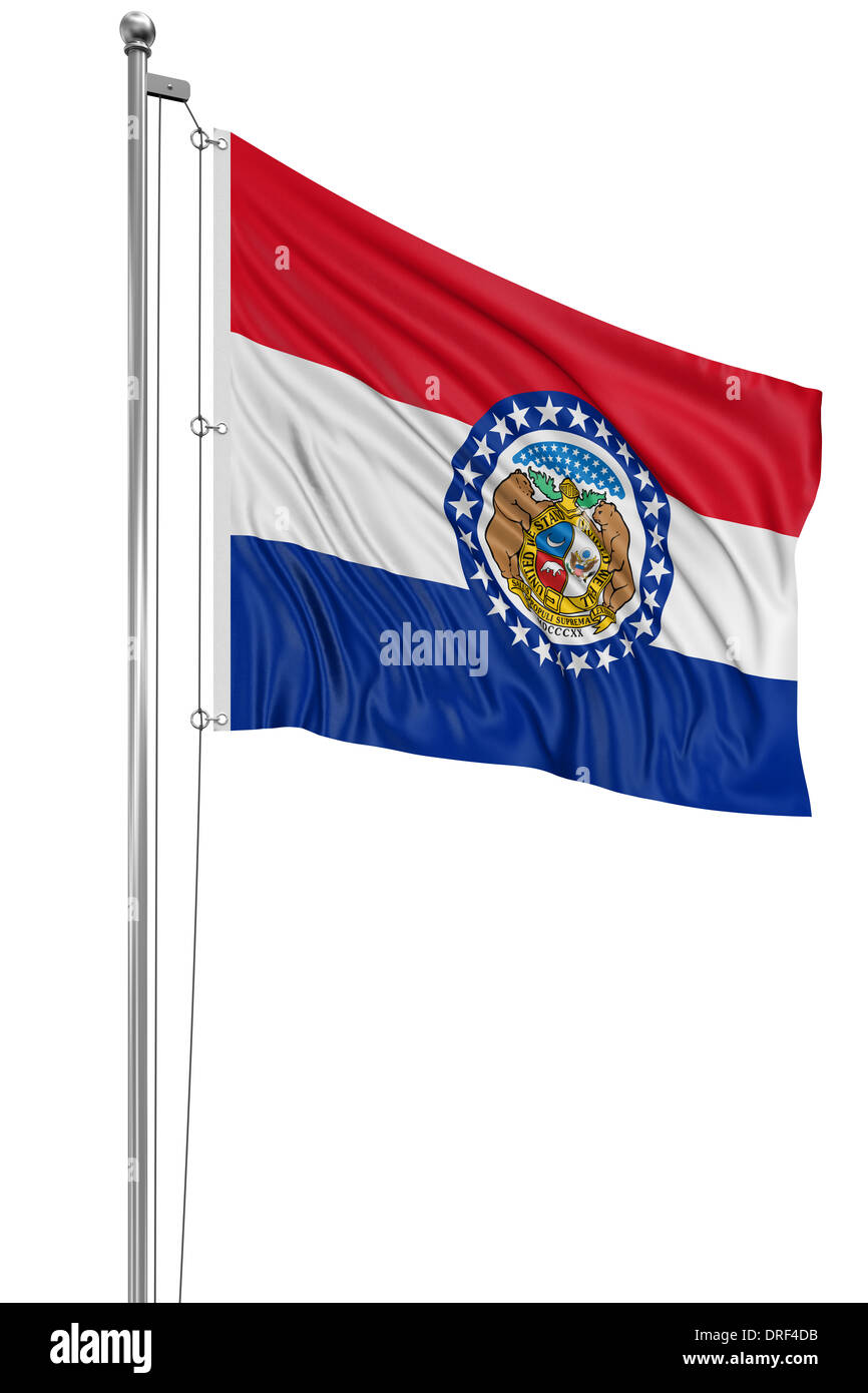 Missouri flag Cut Out Stock Images & Pictures - Alamy
