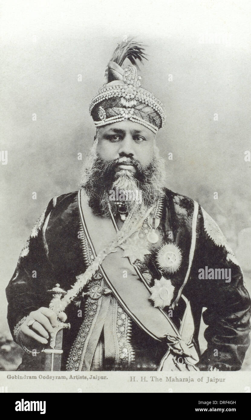 The Maharaja of Jaipur Stock Photo - Alamy