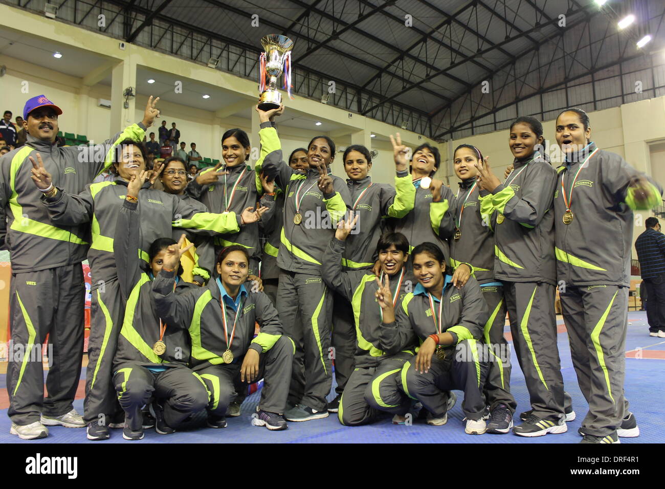 Indian women kabaddi players hi-res stock photography and images - Alamy