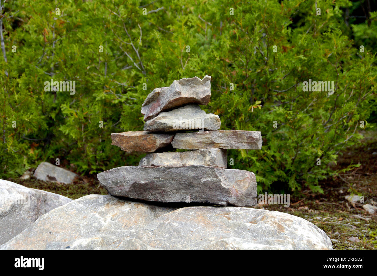 Rock inukshuk hi-res stock photography and images - Alamy
