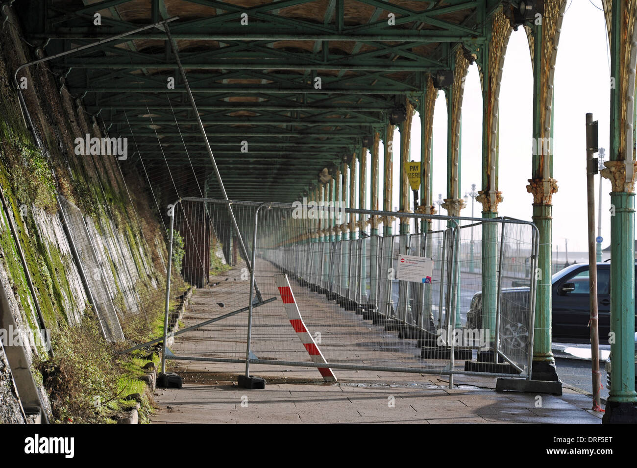 The Madeira Terrace arches which are in need of repair along Brighton ...