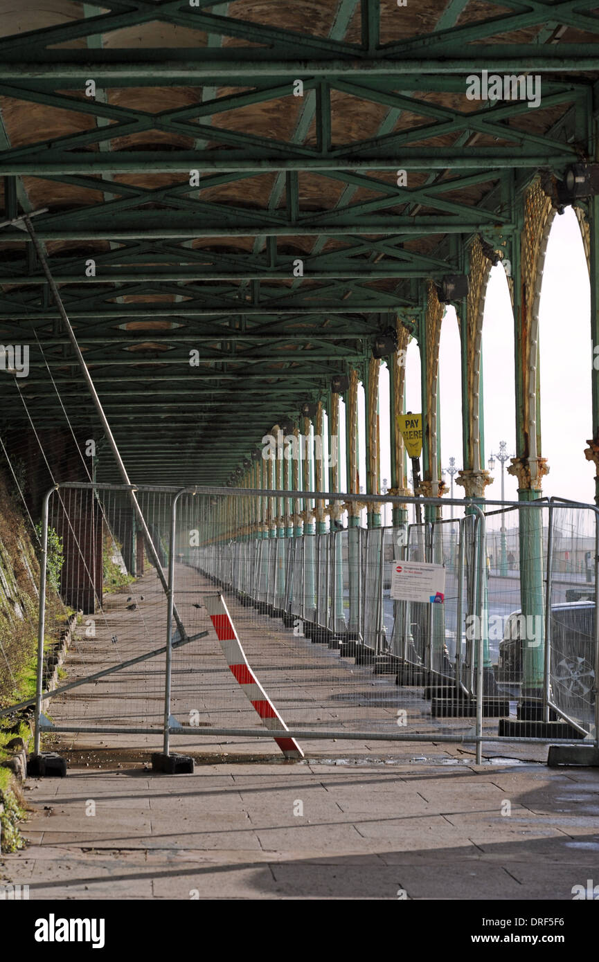 The Madeira Terrace arches which are in need of repair along Brighton ...
