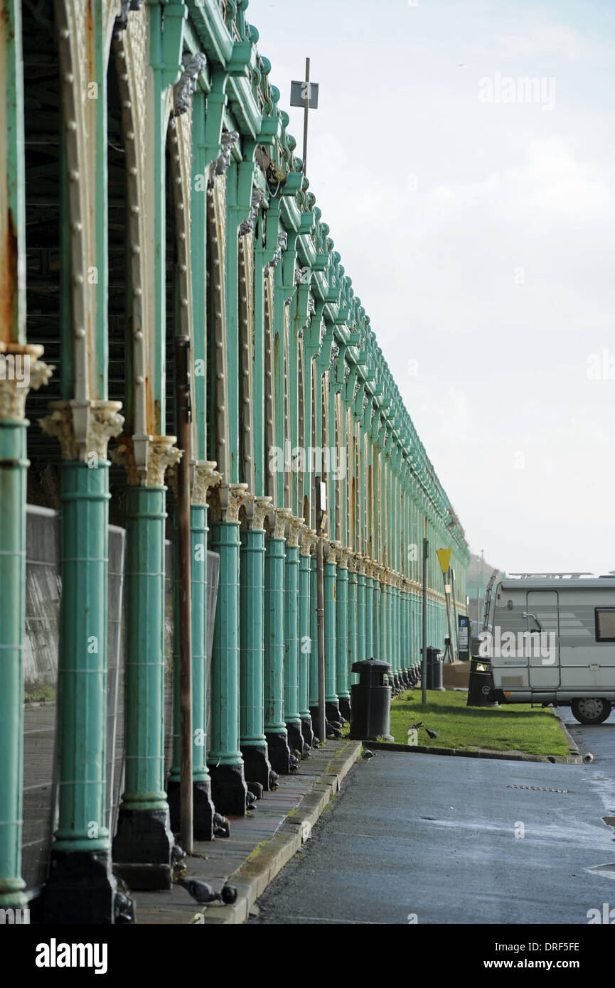 The Madeira Terrace arches which are in need of repair along Brighton ...
