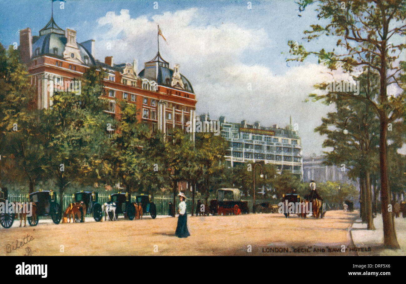 Hotel cecil london hi-res stock photography and images - Alamy