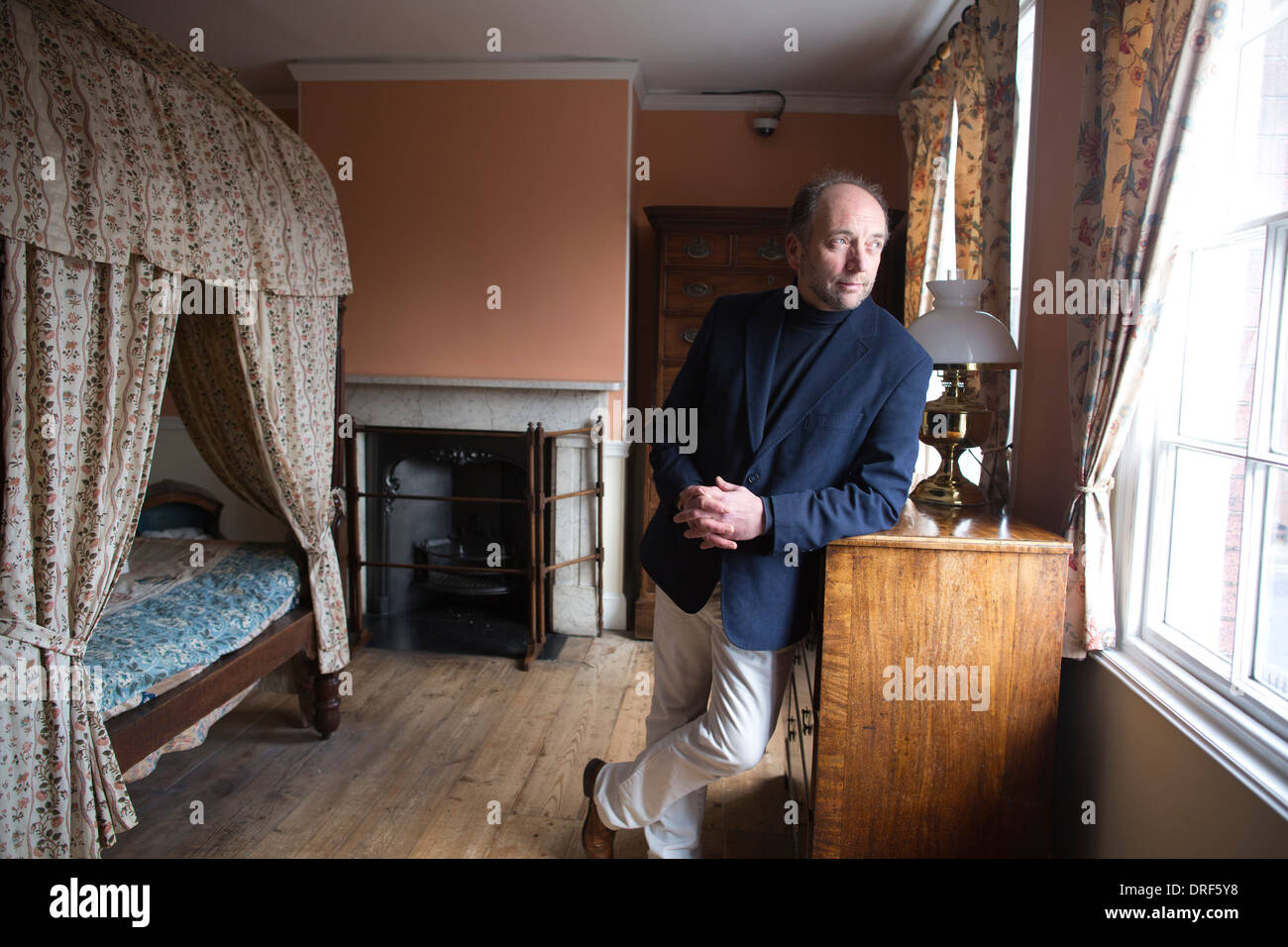 Charles Dickens Great Great Grandson Ian Dickens at the Birthplace ...