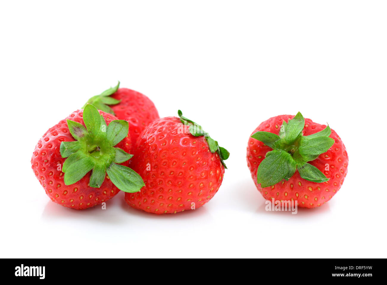 Strawberry isolated on white Stock Photo - Alamy