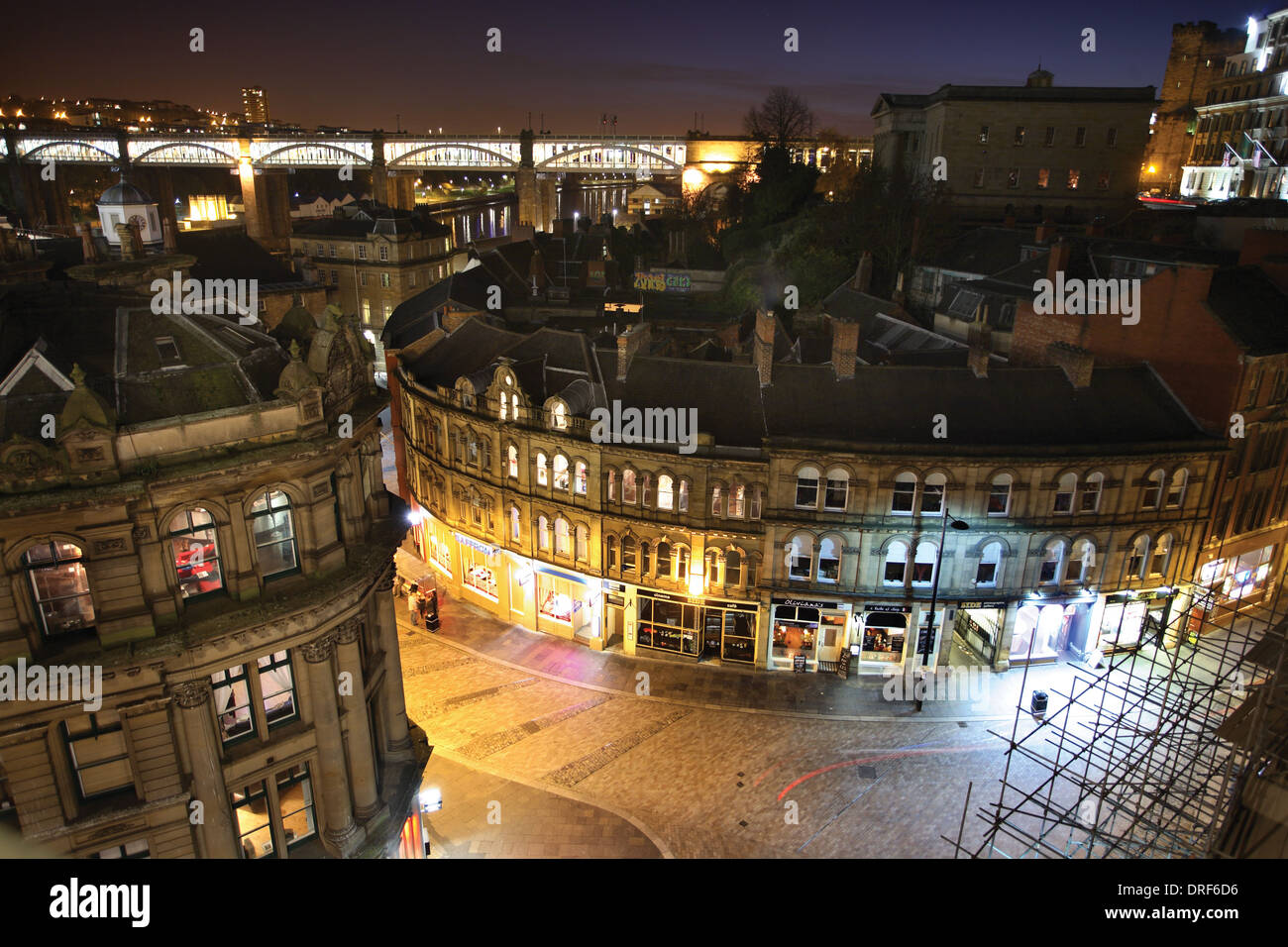 Quayside, Newcastle City Center Stock Photo - Alamy