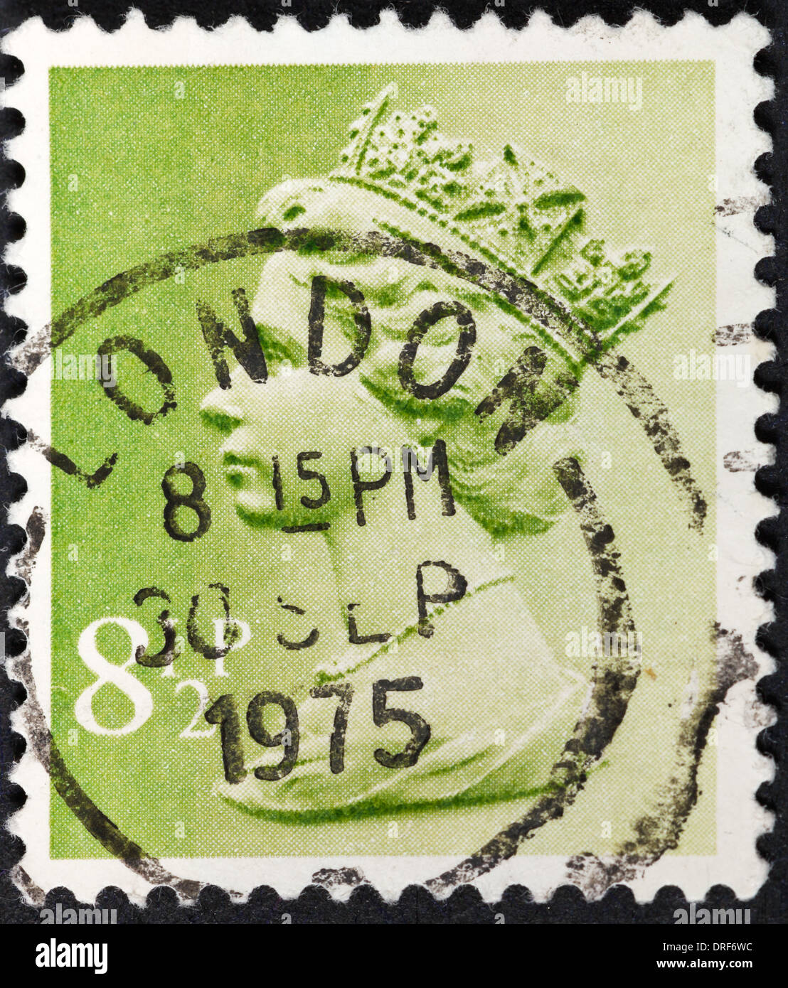 Vintage english postage stamp hi-res stock photography and images - Alamy