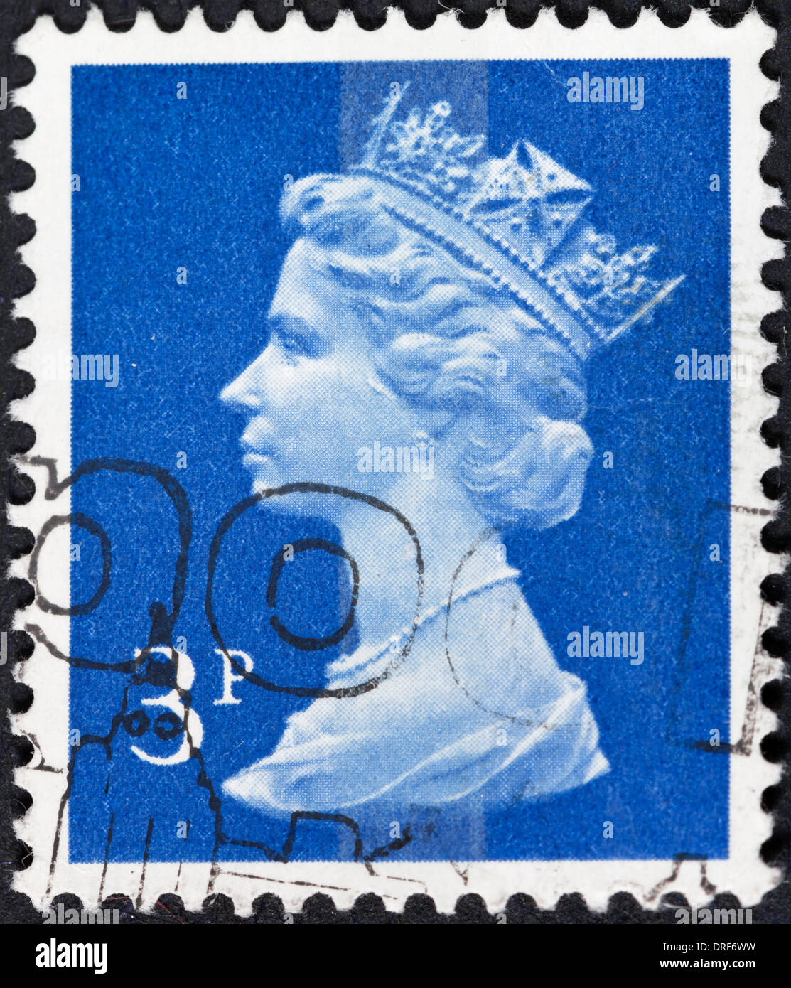 Vintage english postage stamp hi-res stock photography and images - Alamy
