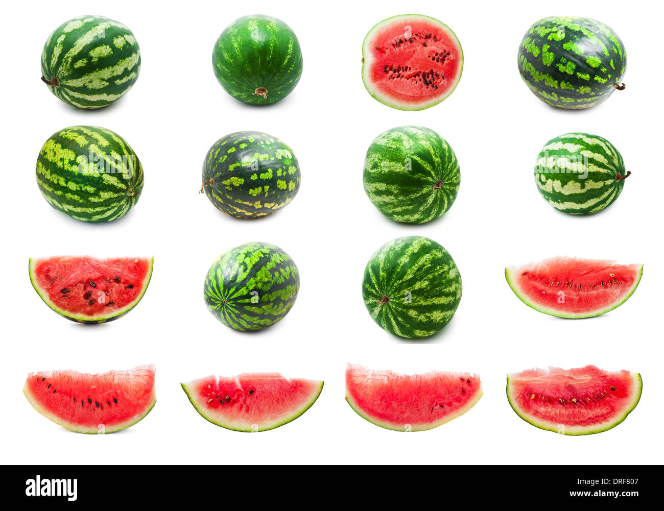 Watermelon set hi-res stock photography and images - Alamy