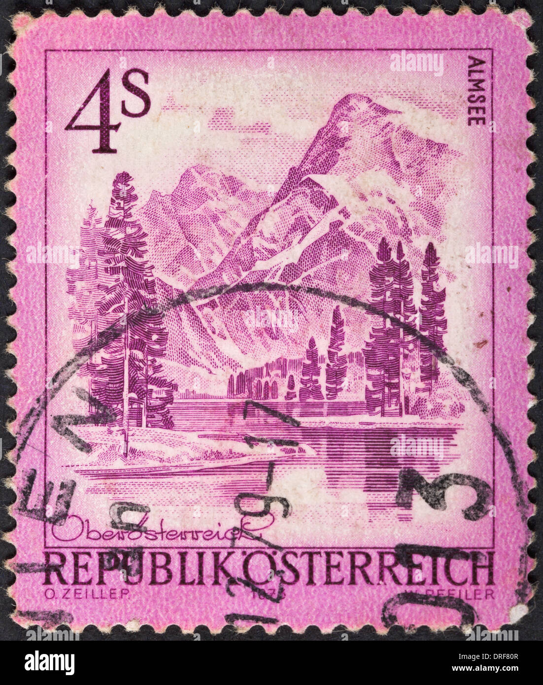 Austrian postage stamp hi-res stock photography and images - Alamy