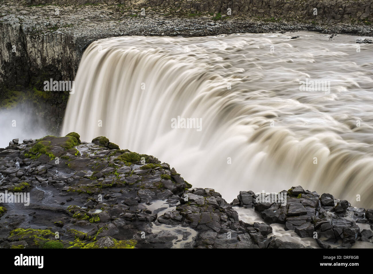 Dettifoss, Europe´s most powerful waterfall Stock Photo - Alamy