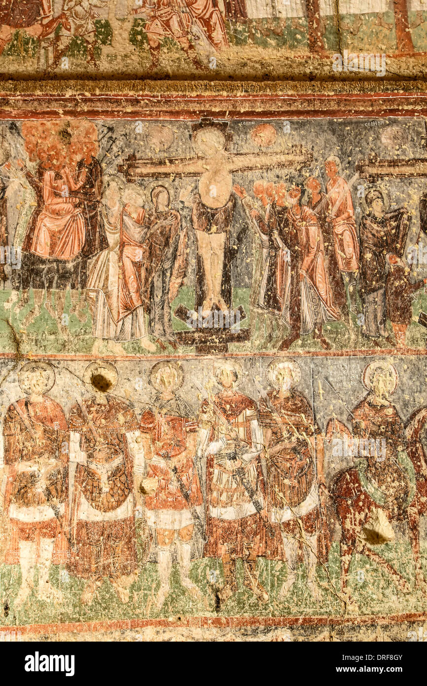 Religious frescoes, Nichephorus Phocas Church, Cavusin, Cappadocia ...