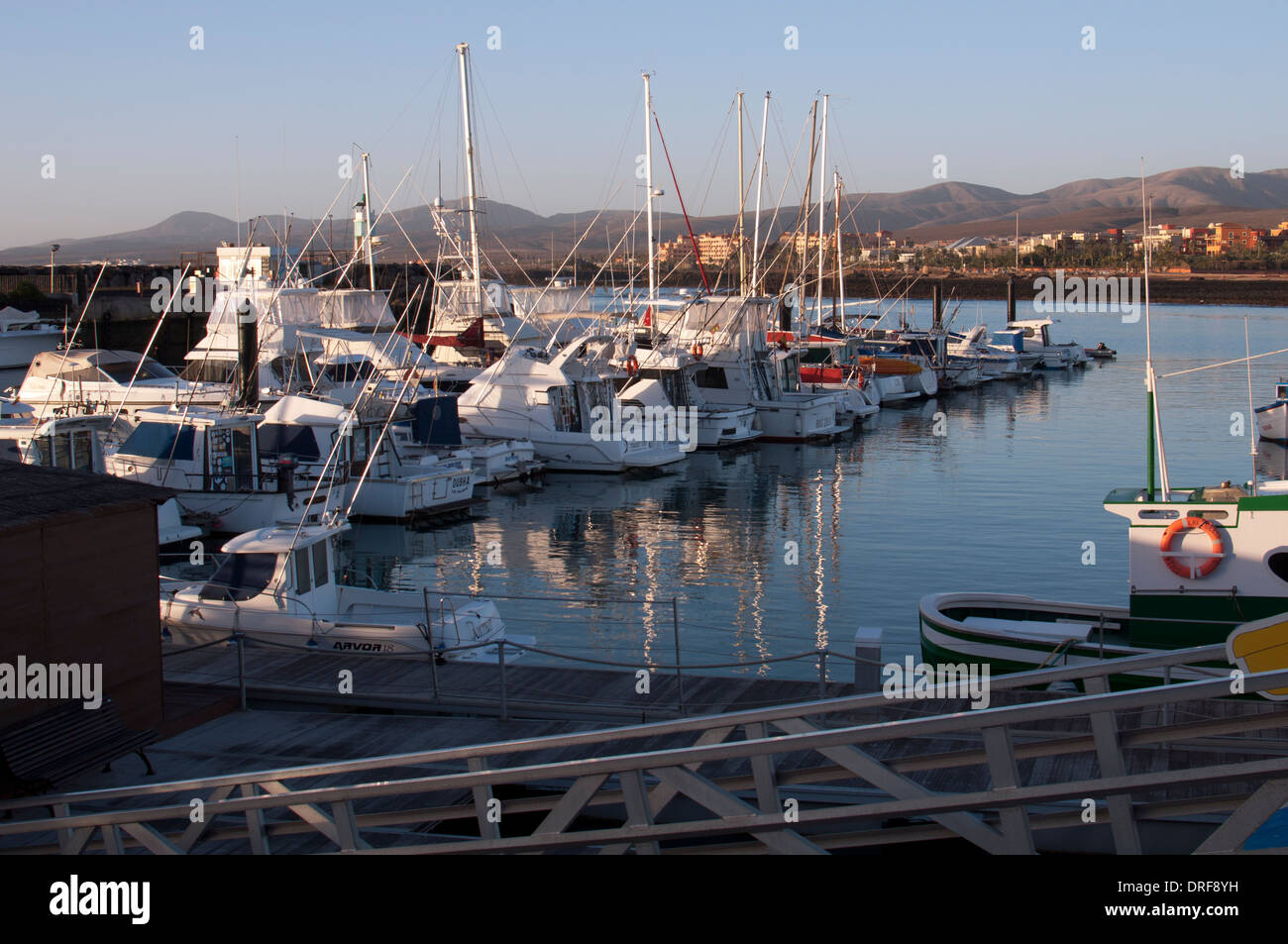 Harbour caleta de fuste fuerteventura hi-res stock photography and ...