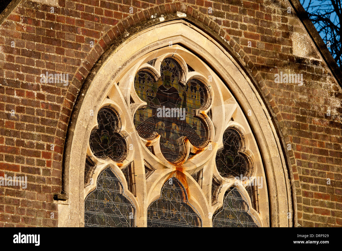 Exterior of East Window, St. John the Baptist Church, Markyate ...