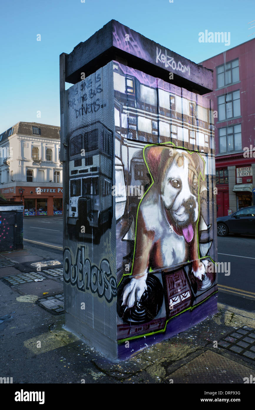 Stevenson Square Graffiti Art for the bus drivers Kelzo street art ...