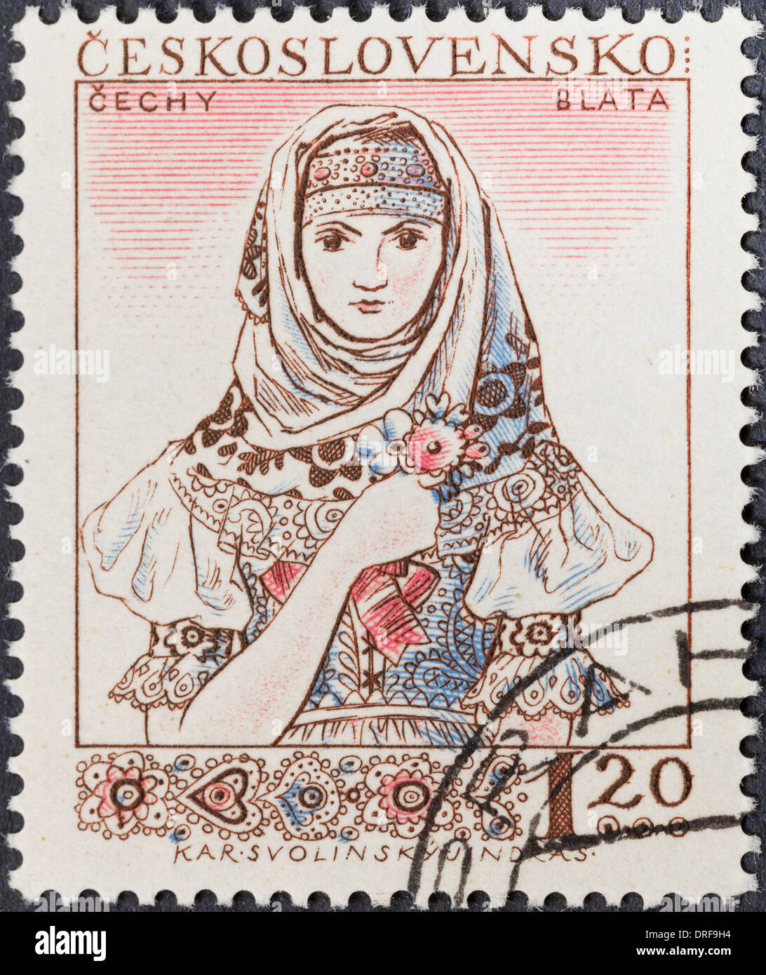 Stamp czechoslovakia hi-res stock photography and images - Alamy