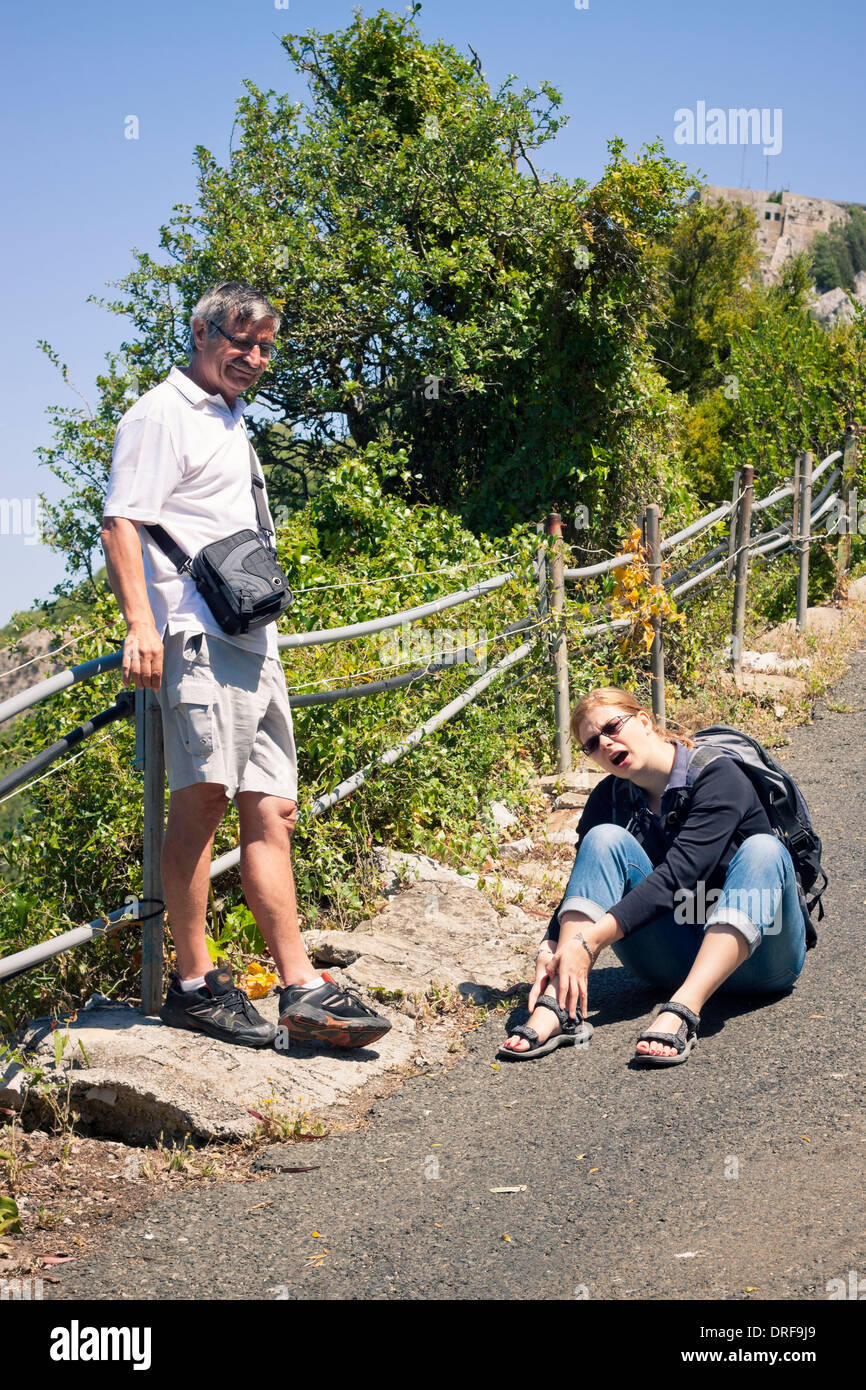 Tired tourists hi-res stock photography and images - Alamy