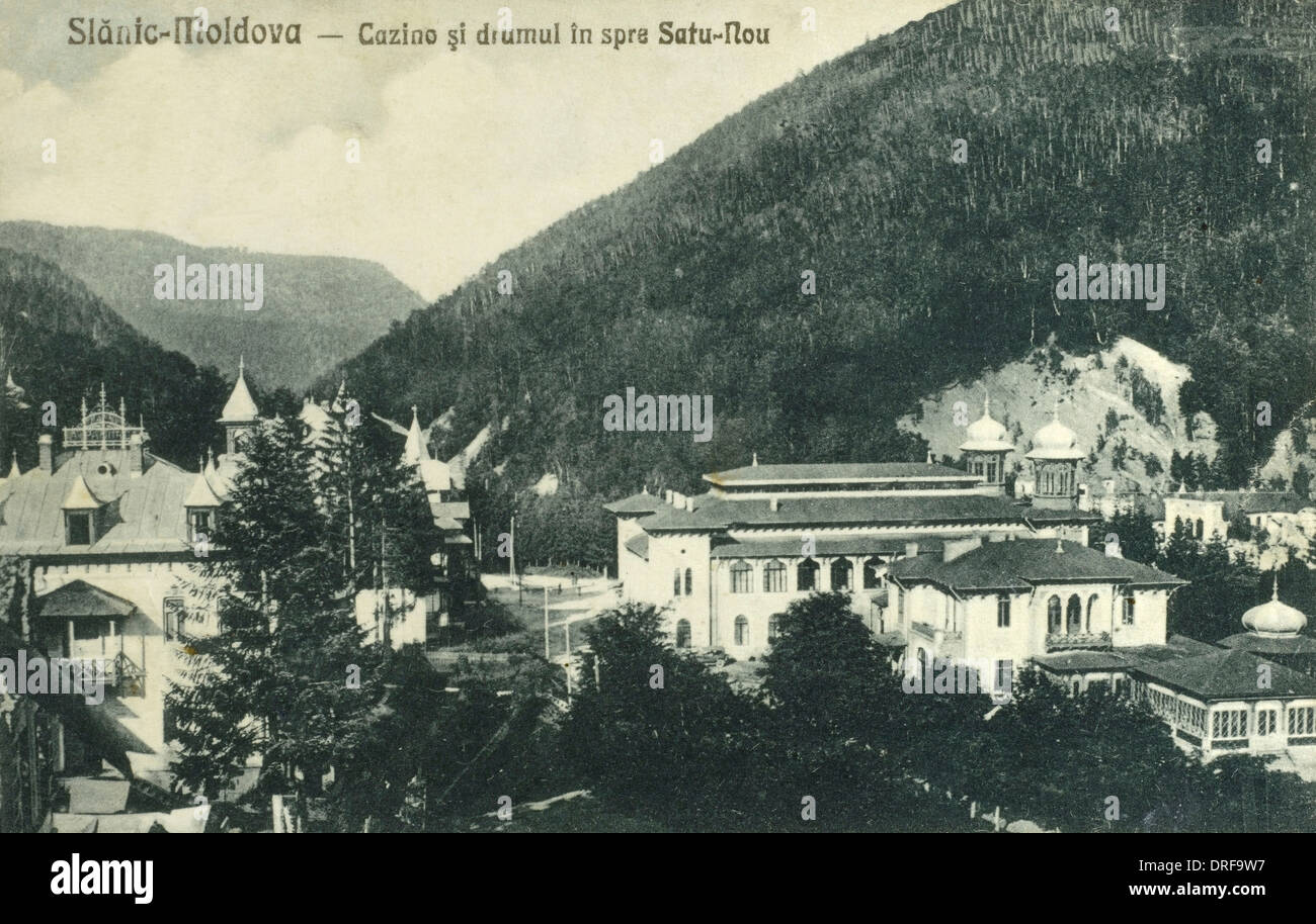 Slanic Moldova, Romania Stock Photo - Alamy