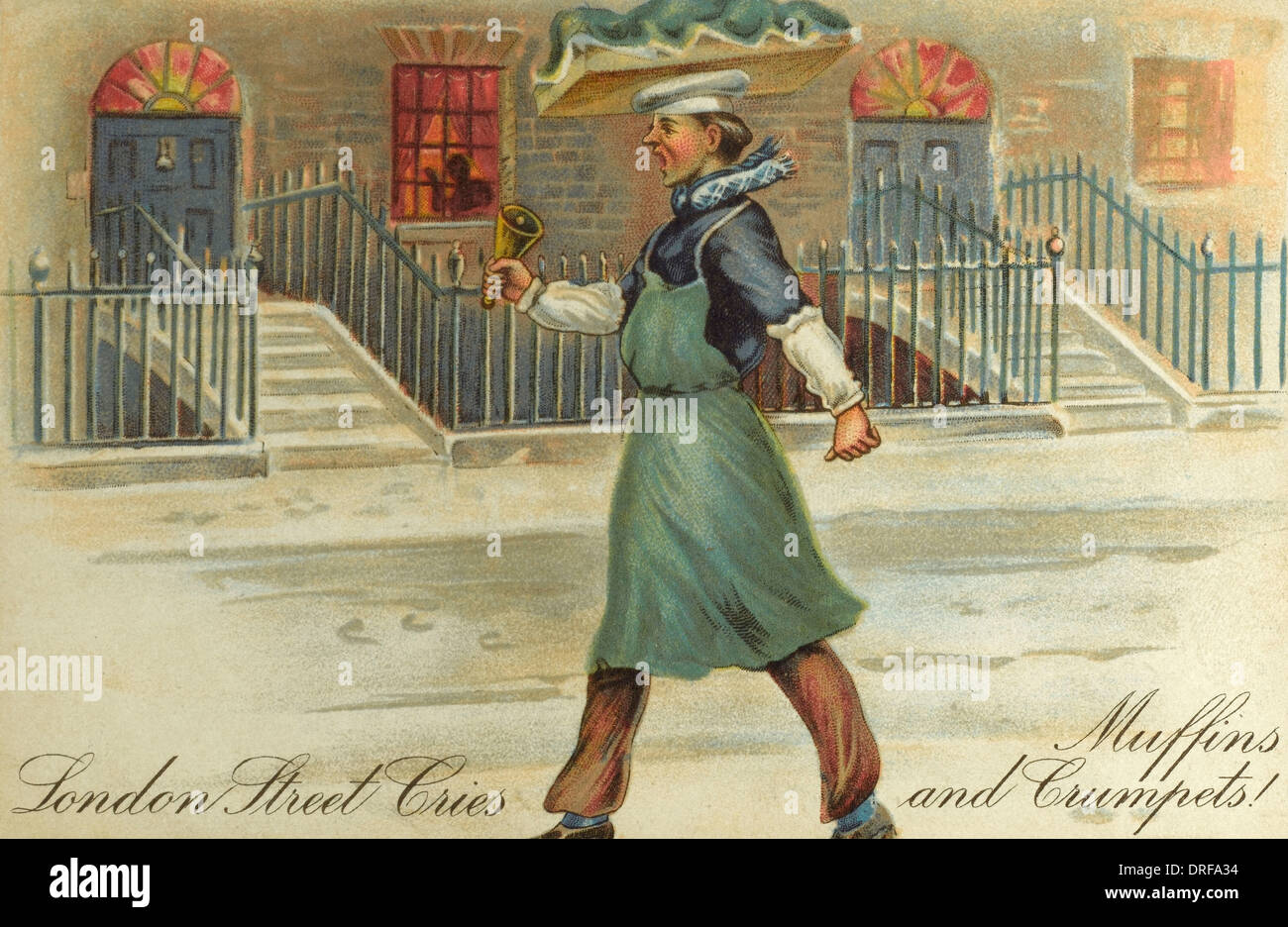 London Street Cries - Muffin Man Stock Photo - Alamy
