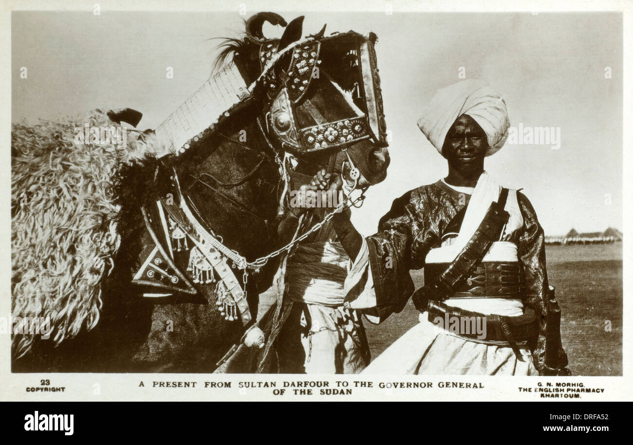 Gift from Sultan of darfur Stock Photo - Alamy