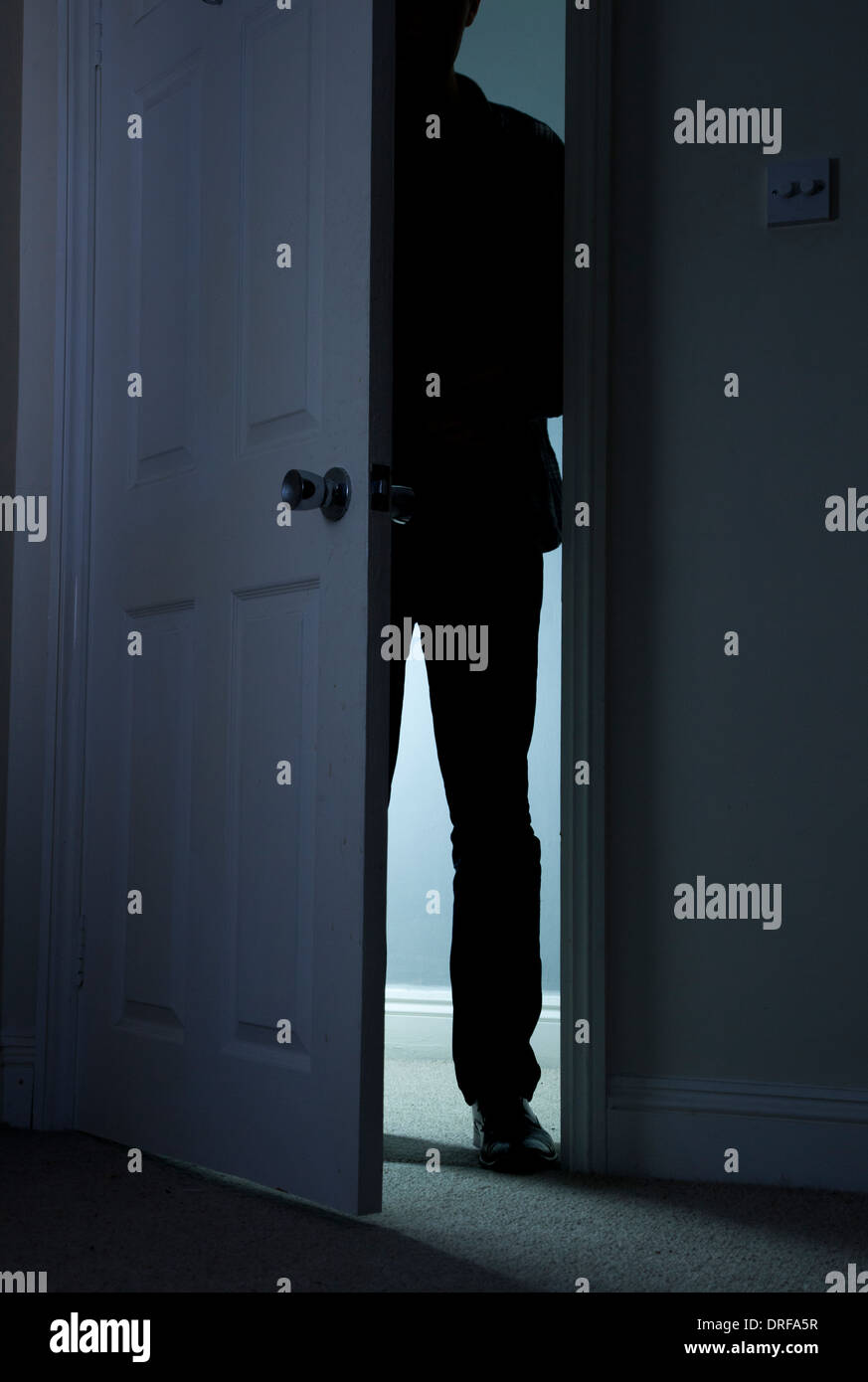 Man silhouette hi-res stock photography and images - Alamy