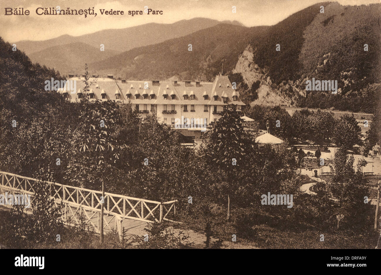 Romania - Calimanesti-Caciulata Stock Photo - Alamy