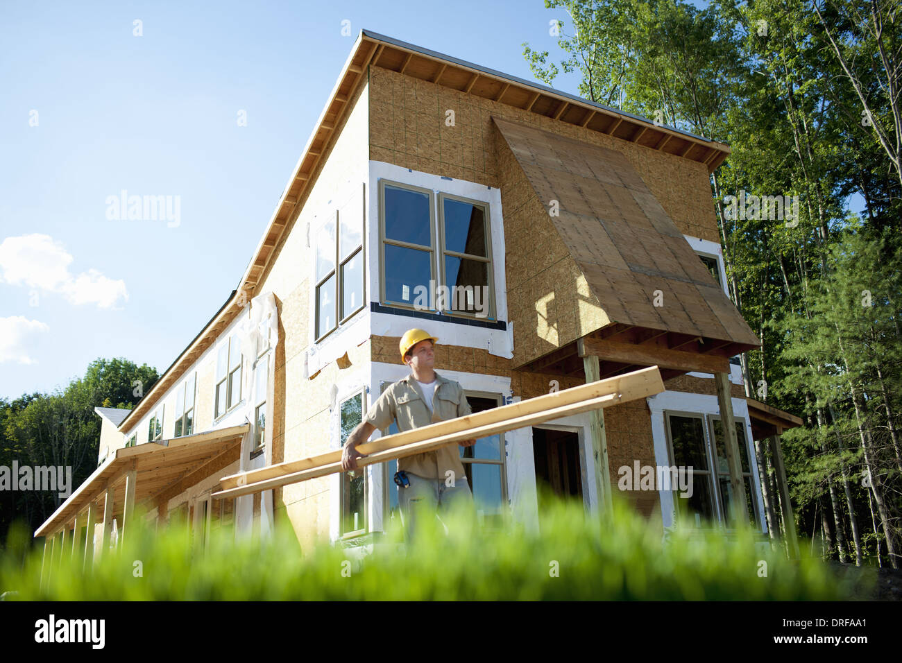 Rural view house america hi-res stock photography and images - Alamy