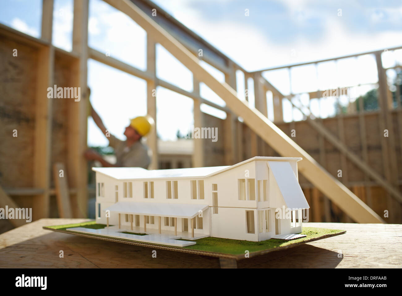 New York state USA house being built rural New York State USA Stock ...