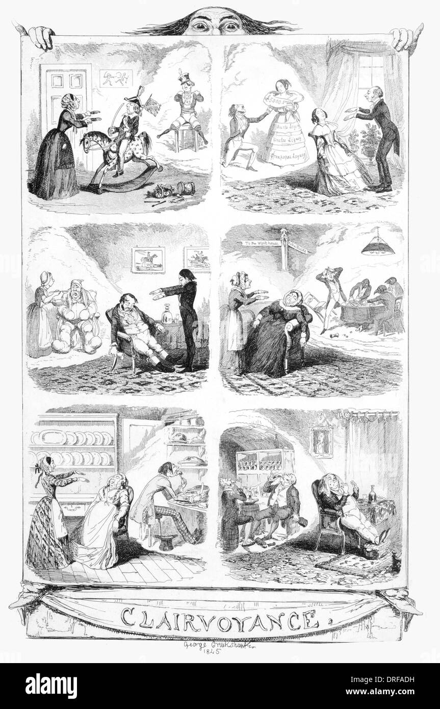 Etching by george cruikshank hi-res stock photography and images - Alamy