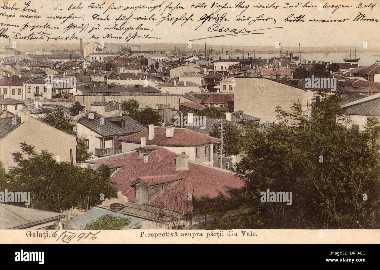 Galati, Romania - Rooftops Stock Photo - Alamy