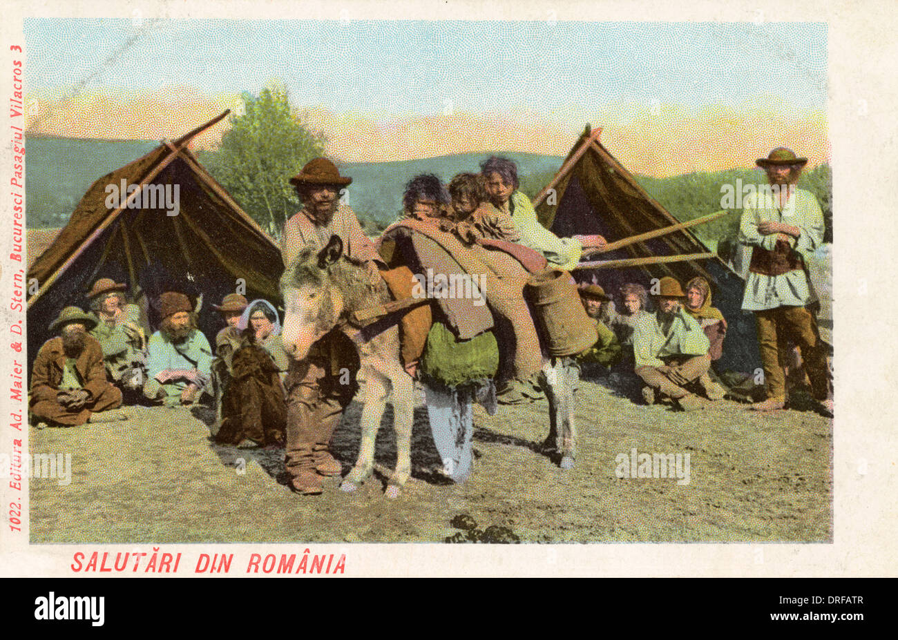 Romania gypsy gypsies hi-res stock photography and images - Alamy