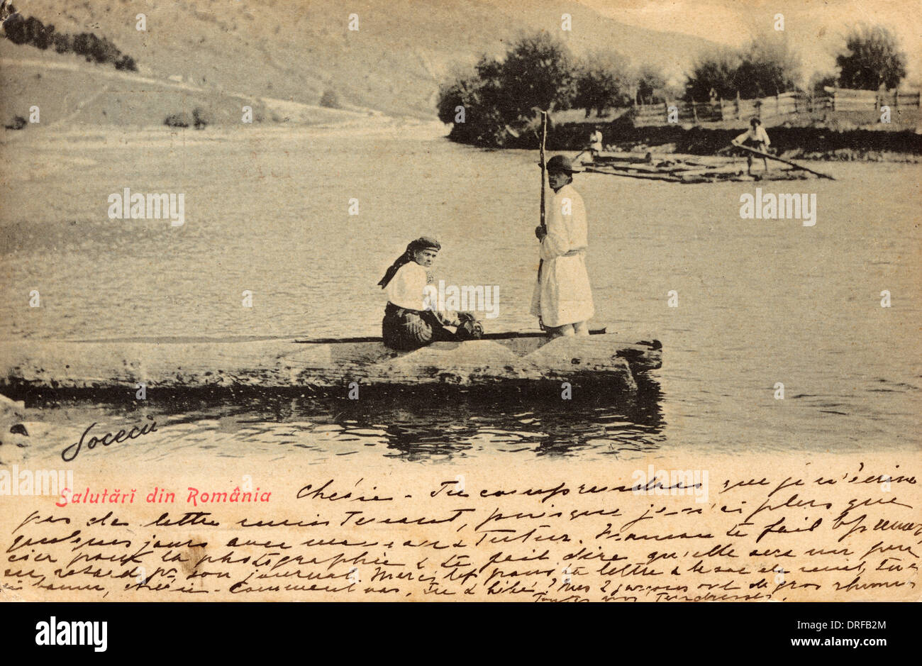 Log boats hi-res stock photography and images - Alamy