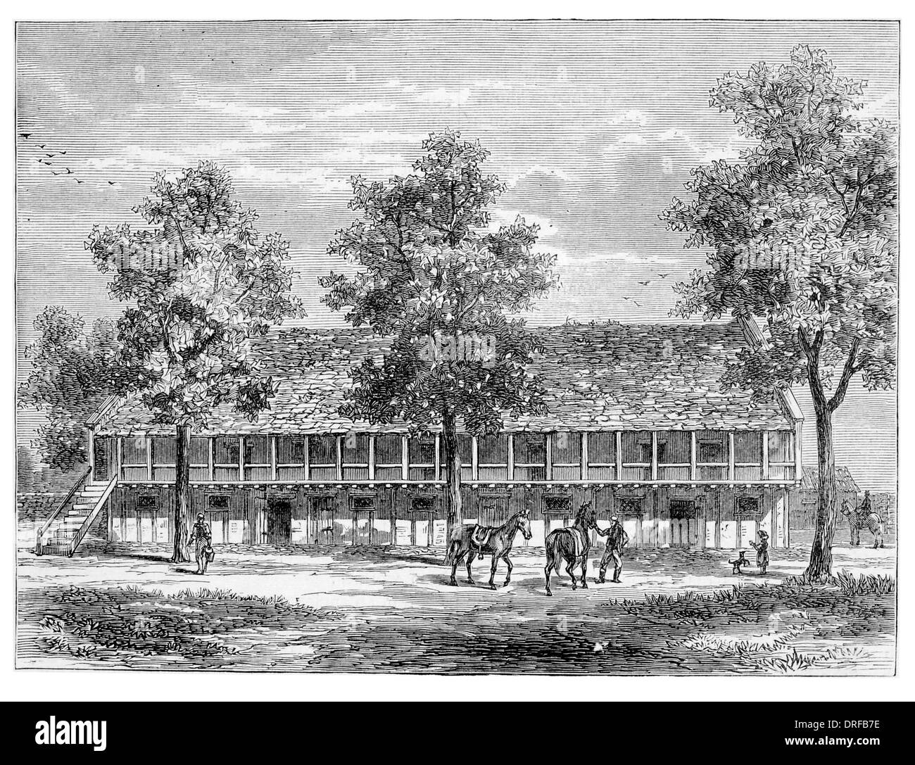 The Old Stables at Sion Syon House From Aungier's History of Isleworth ...