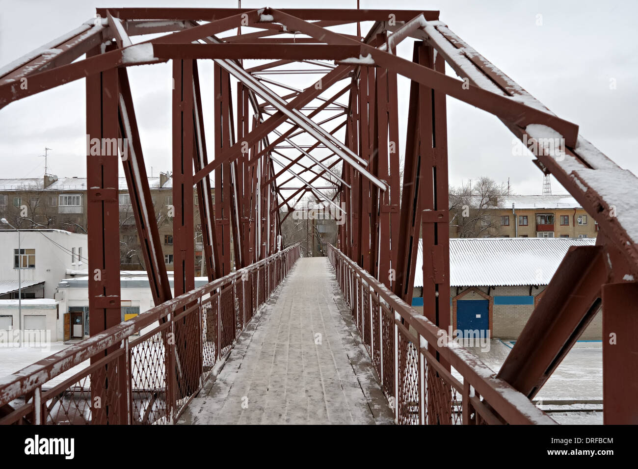 bridge, footbridge, iron, architecture, metal, footpath, steel, wood ...