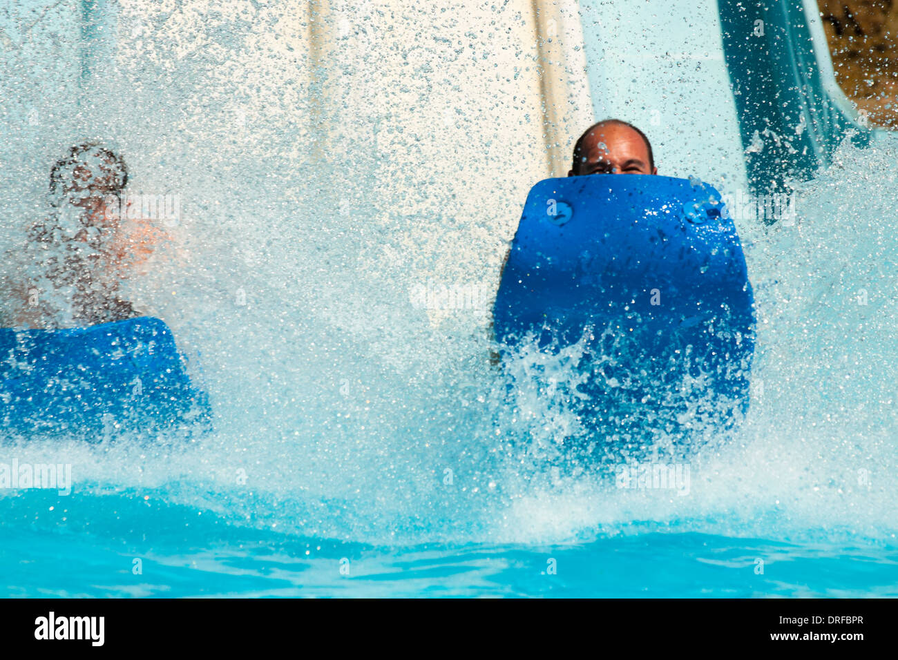 Waterpark splashing hi-res stock photography and images - Alamy