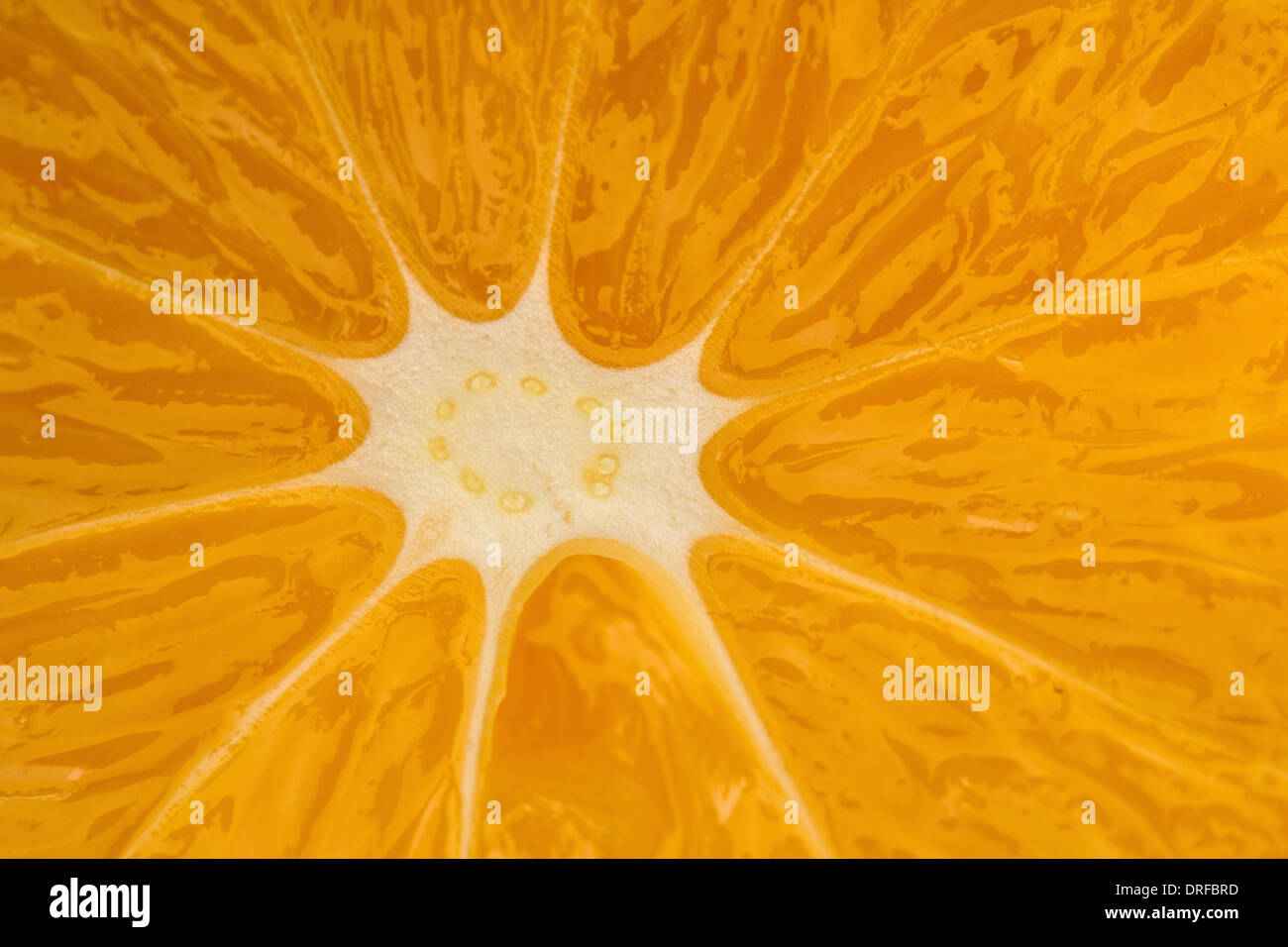 Orange Fruit Pulp, Close-up, Germany Stock Photo - Alamy