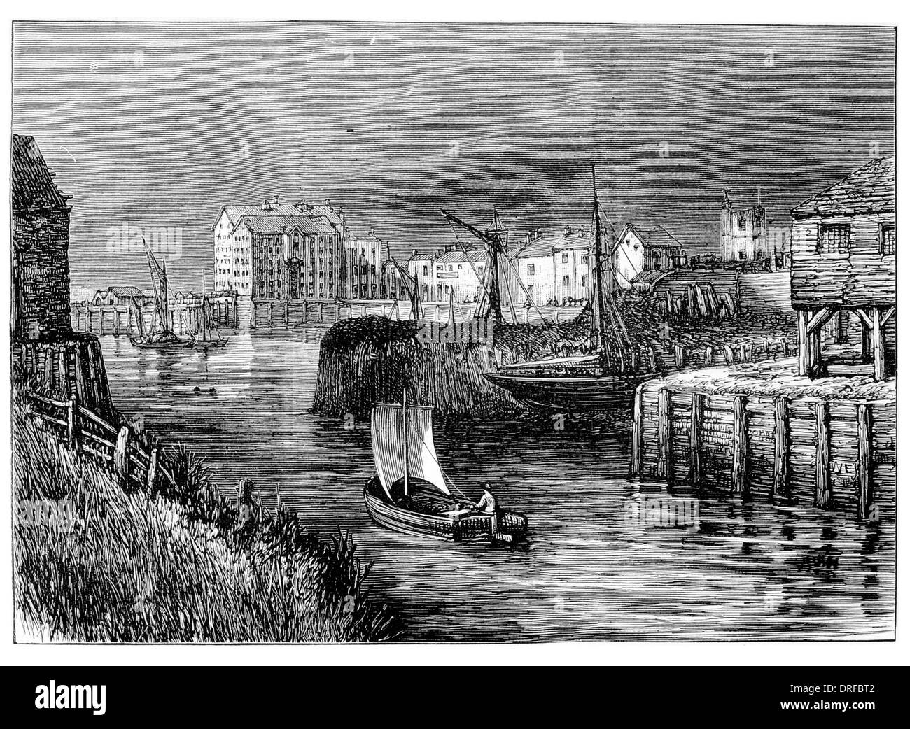 Barking creek Black and White Stock Photos & Images - Alamy