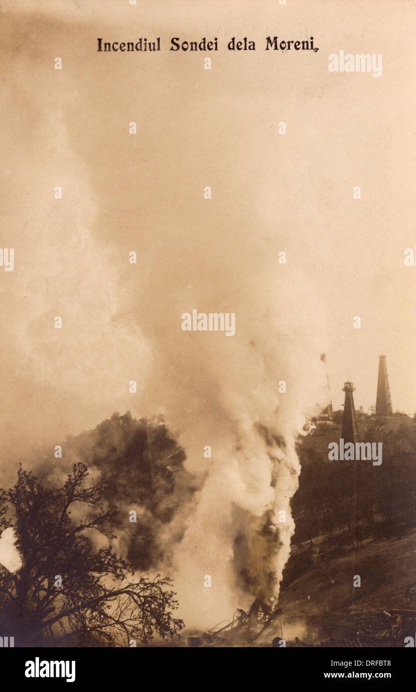 Oil fire romania hi-res stock photography and images - Alamy