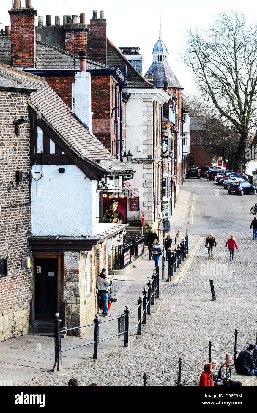 The Kings Arms pub on the riverside at York, UK Stock Photo - Alamy
