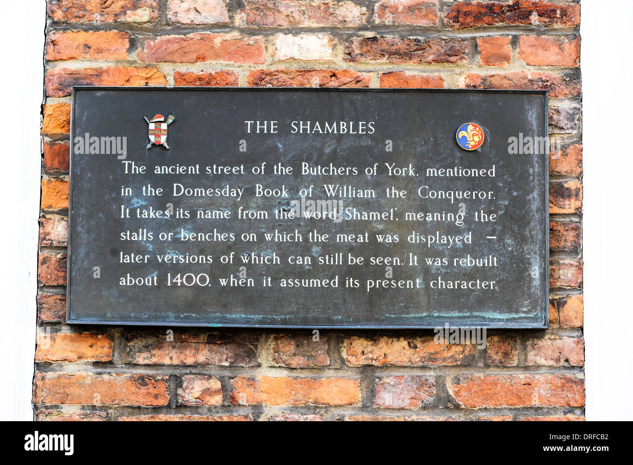 The Shambles, York, UK Stock Photo - Alamy